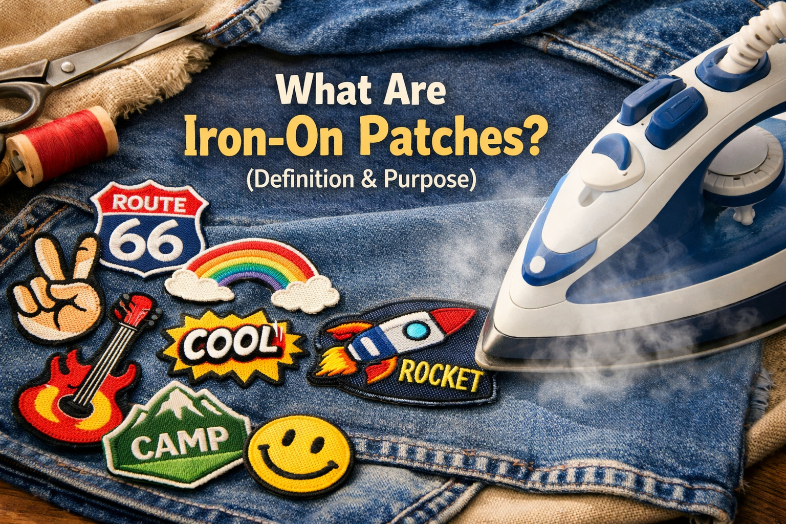 🔥Custom Iron On Patches|Its Meaning,Industrial/DIY Guide🔥 – Rush Patch